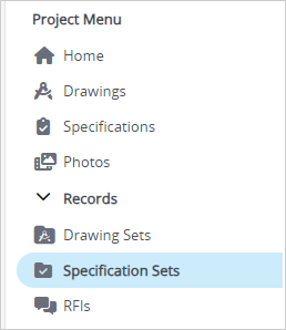 Collaborate with specifications